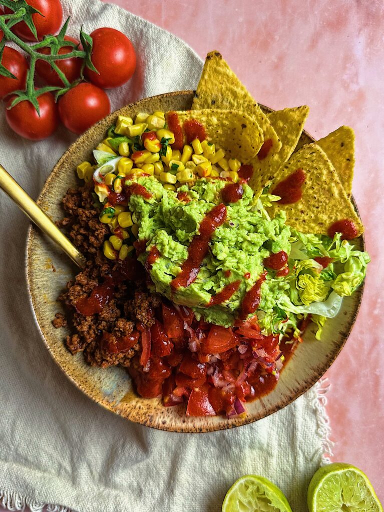 Chipotle style bowl – Matildes mad